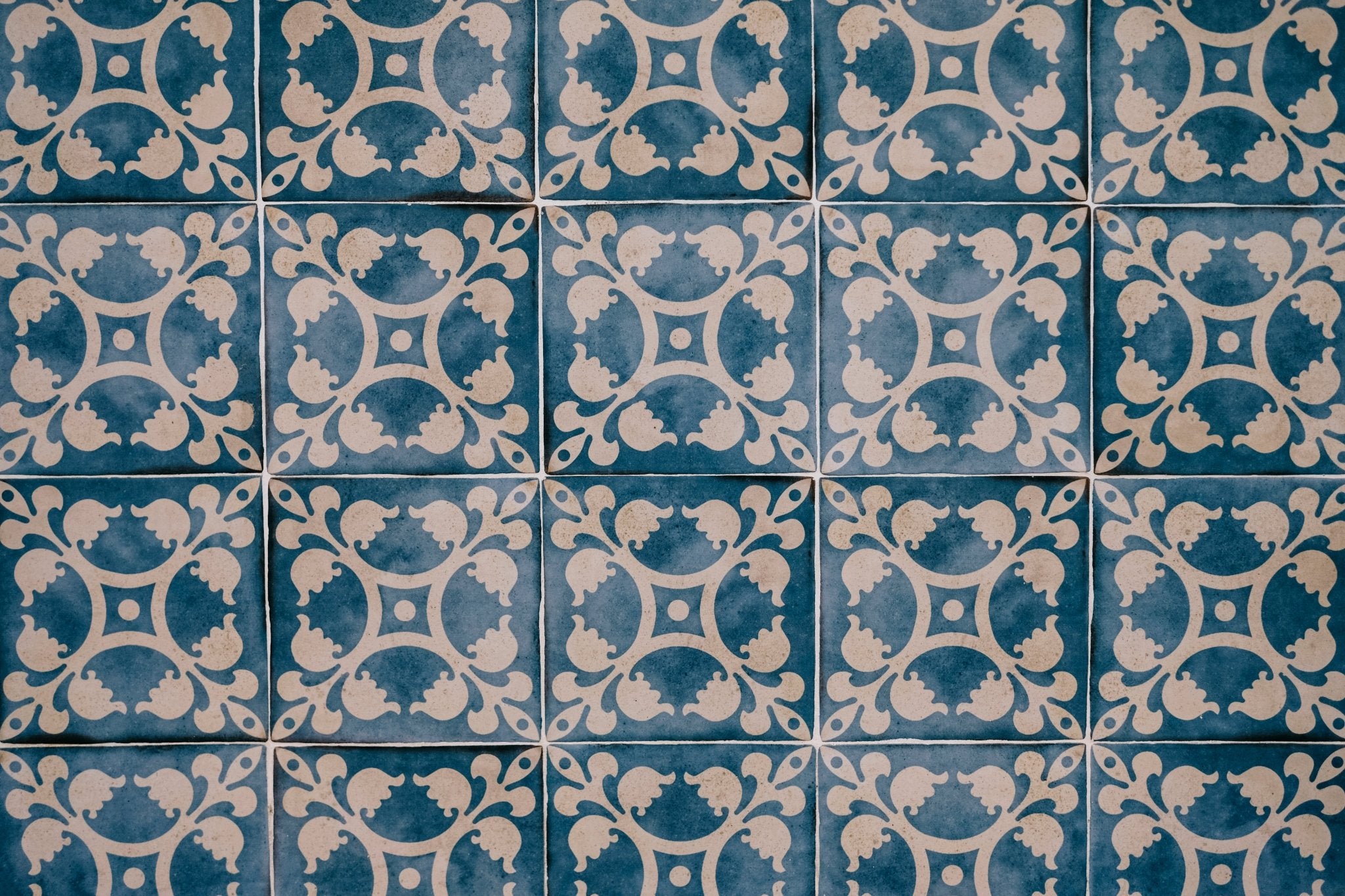 Blue Moroccan Miniature Flooring Sheet – Mini Materials