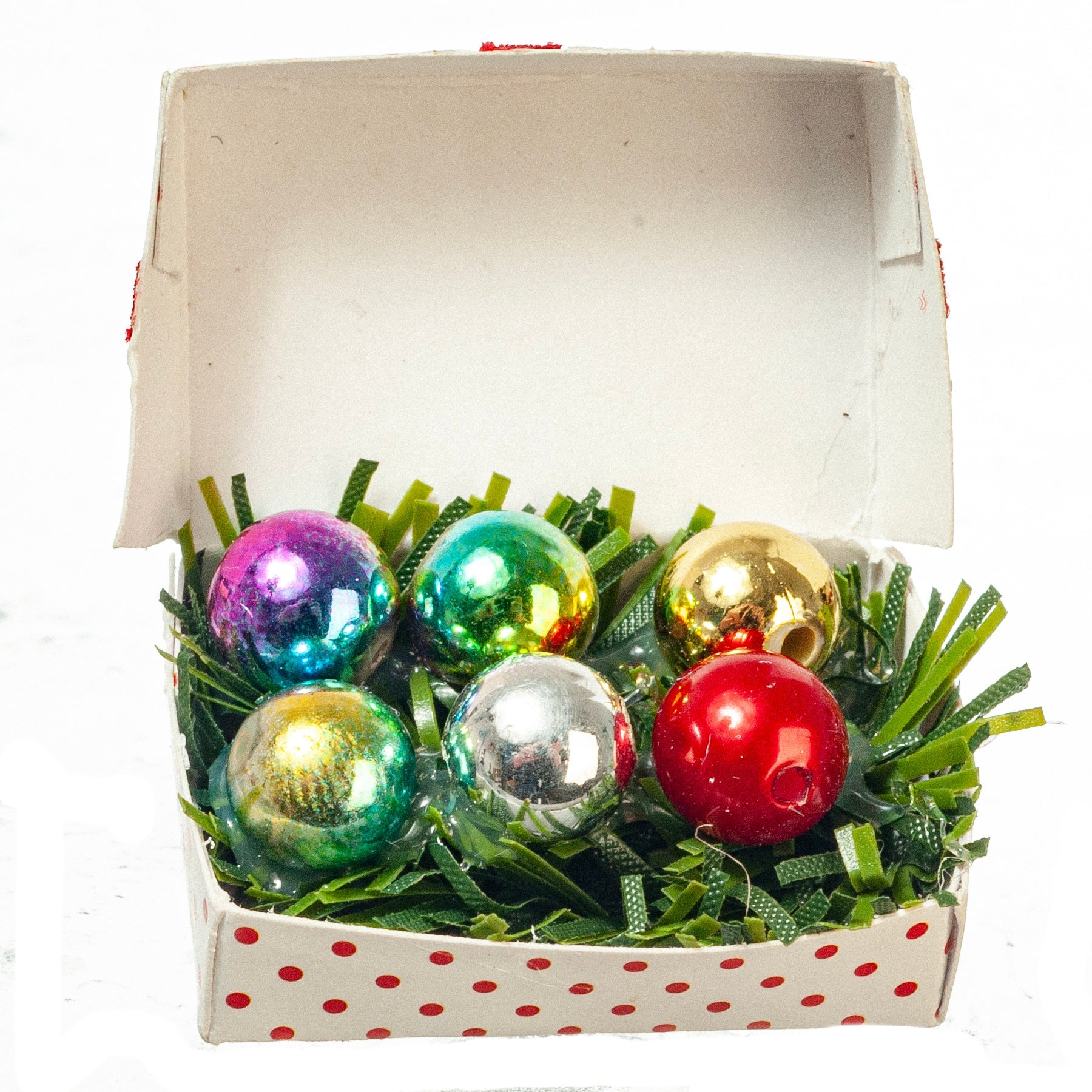 1:12 Scale Box of Ornaments – Mini Materials