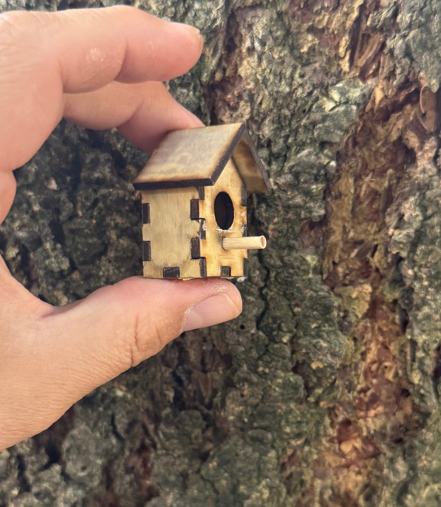 1:12 Scale Mini Birdhouse – Mini Materials