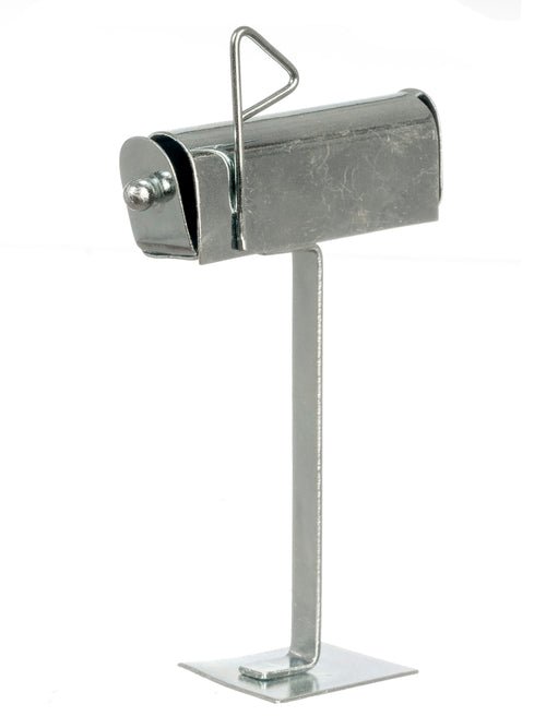1:12 Scale Mini Mailbox Silver – Mini Materials