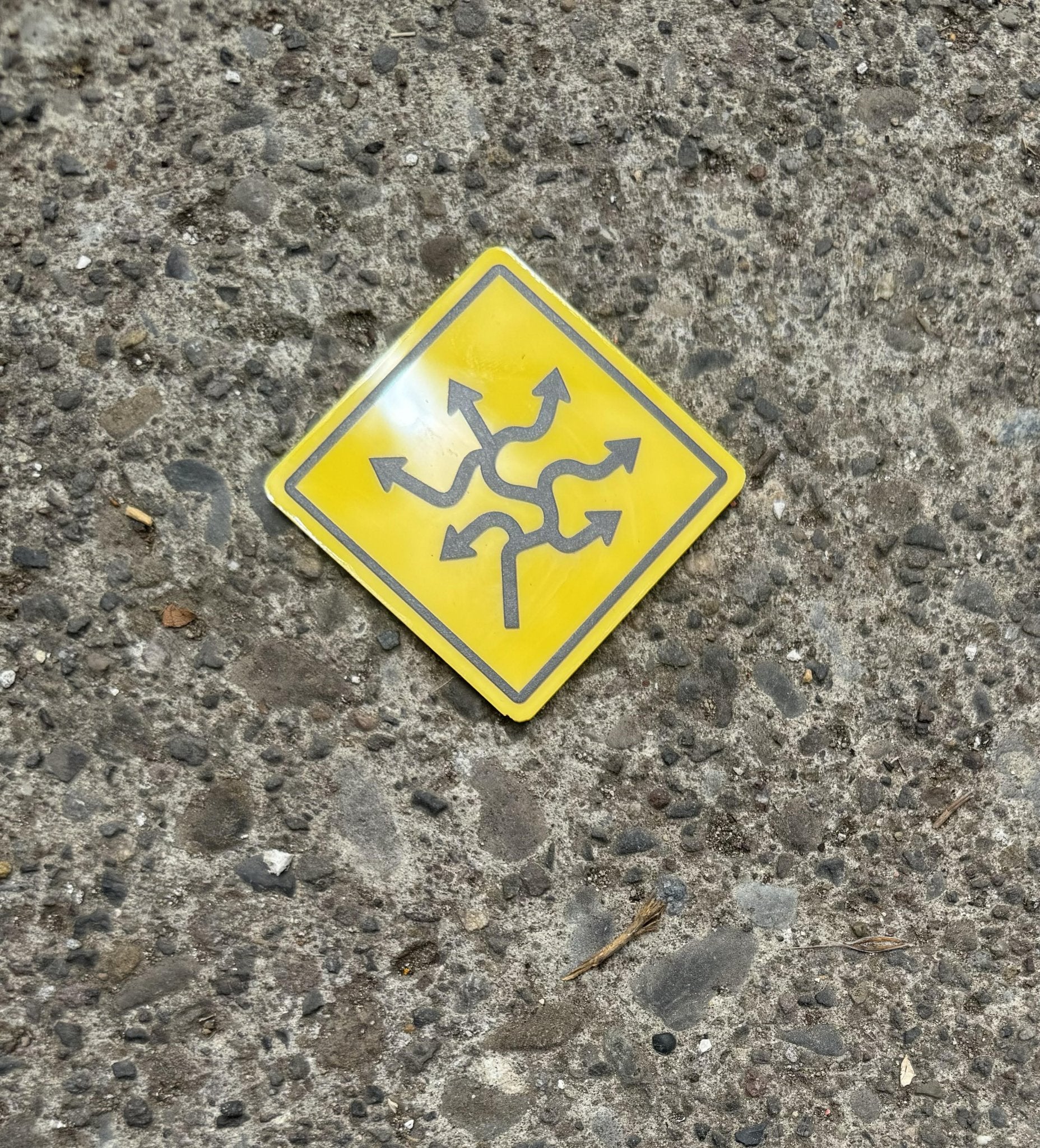 1:12 Scale Mini Many Ways Sign – Mini Materials