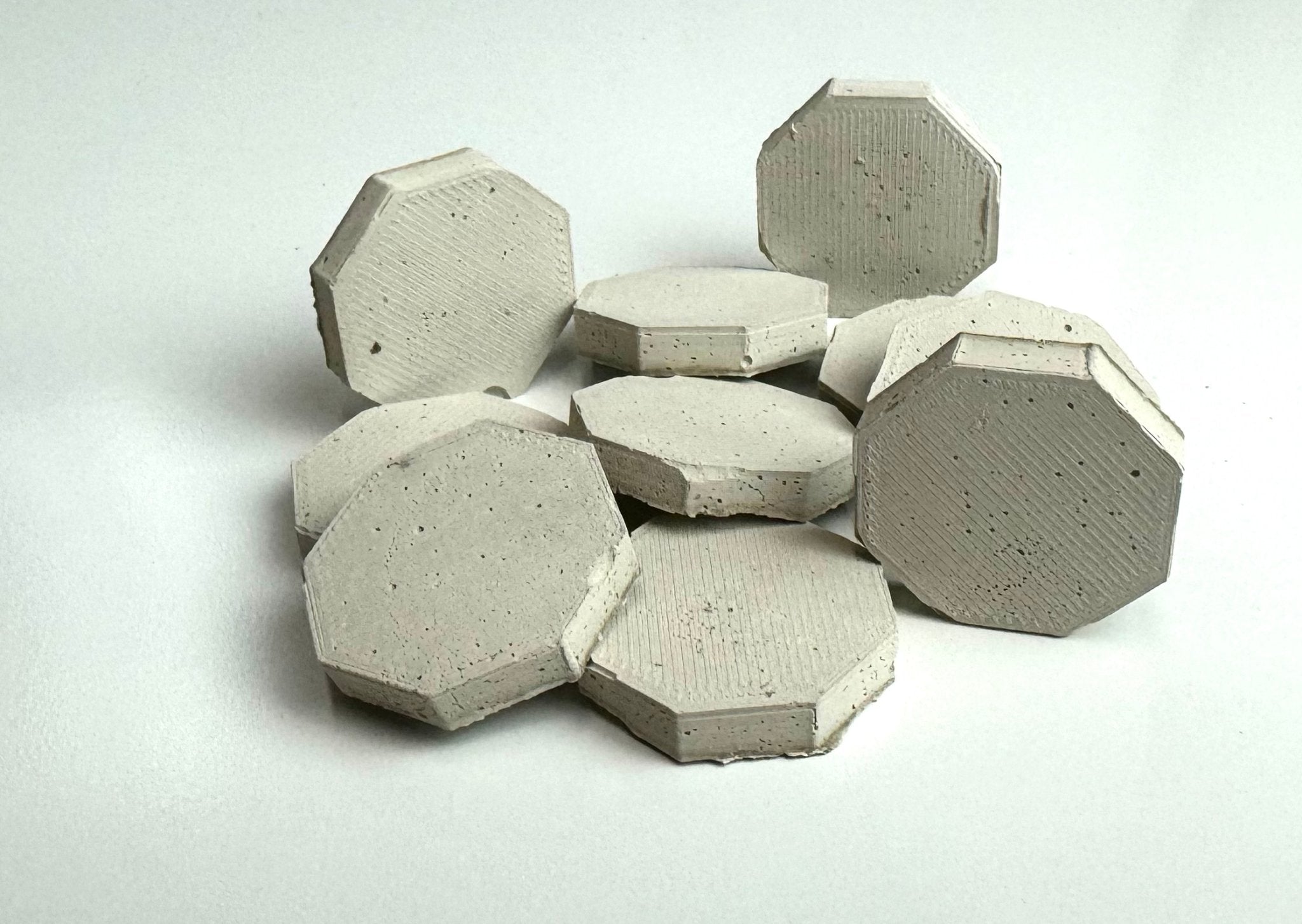 1:12 Scale Mini Octagon Pavers (10 pack) – Mini Materials