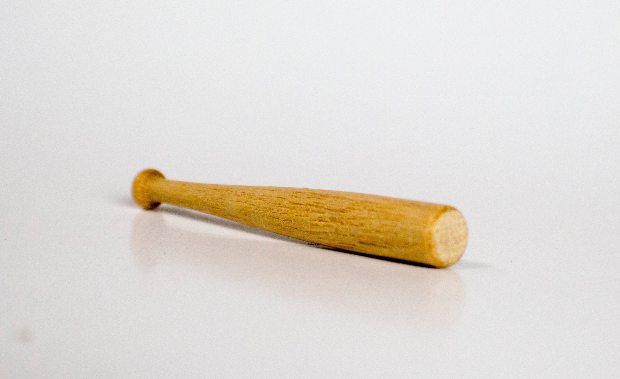 Plain Wooden Baseball Bat