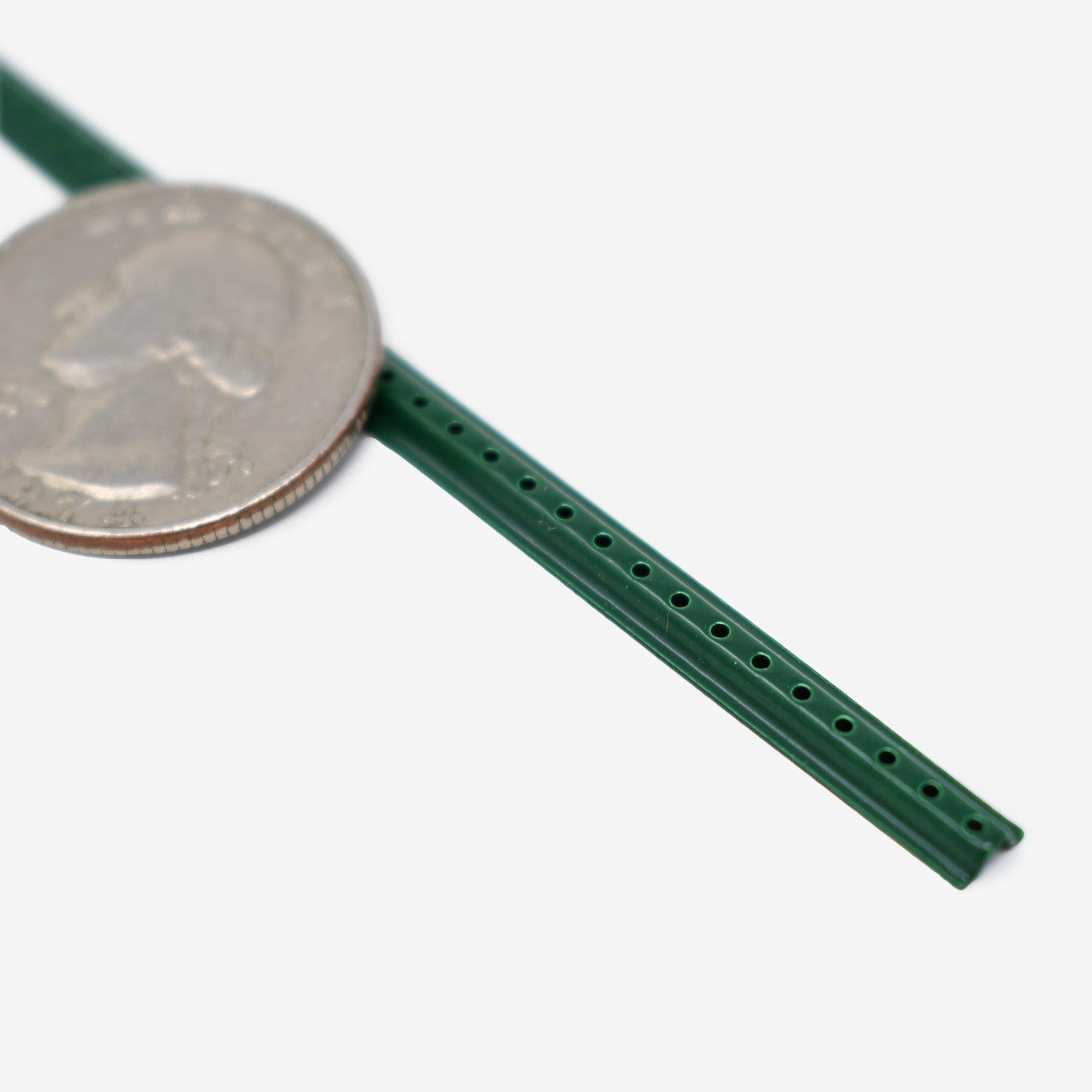 1:12 Scale Miniature Green Metal U-Channel Sign Post – Mini Materials