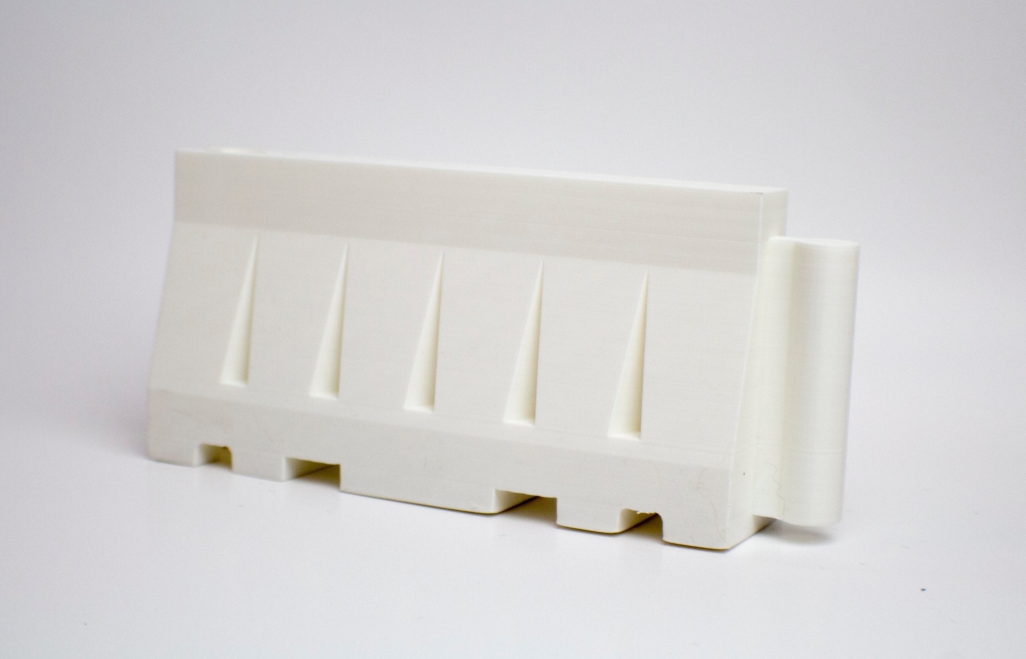 1:12 Scale Interlocking White Barricade (1pk) – Mini Materials