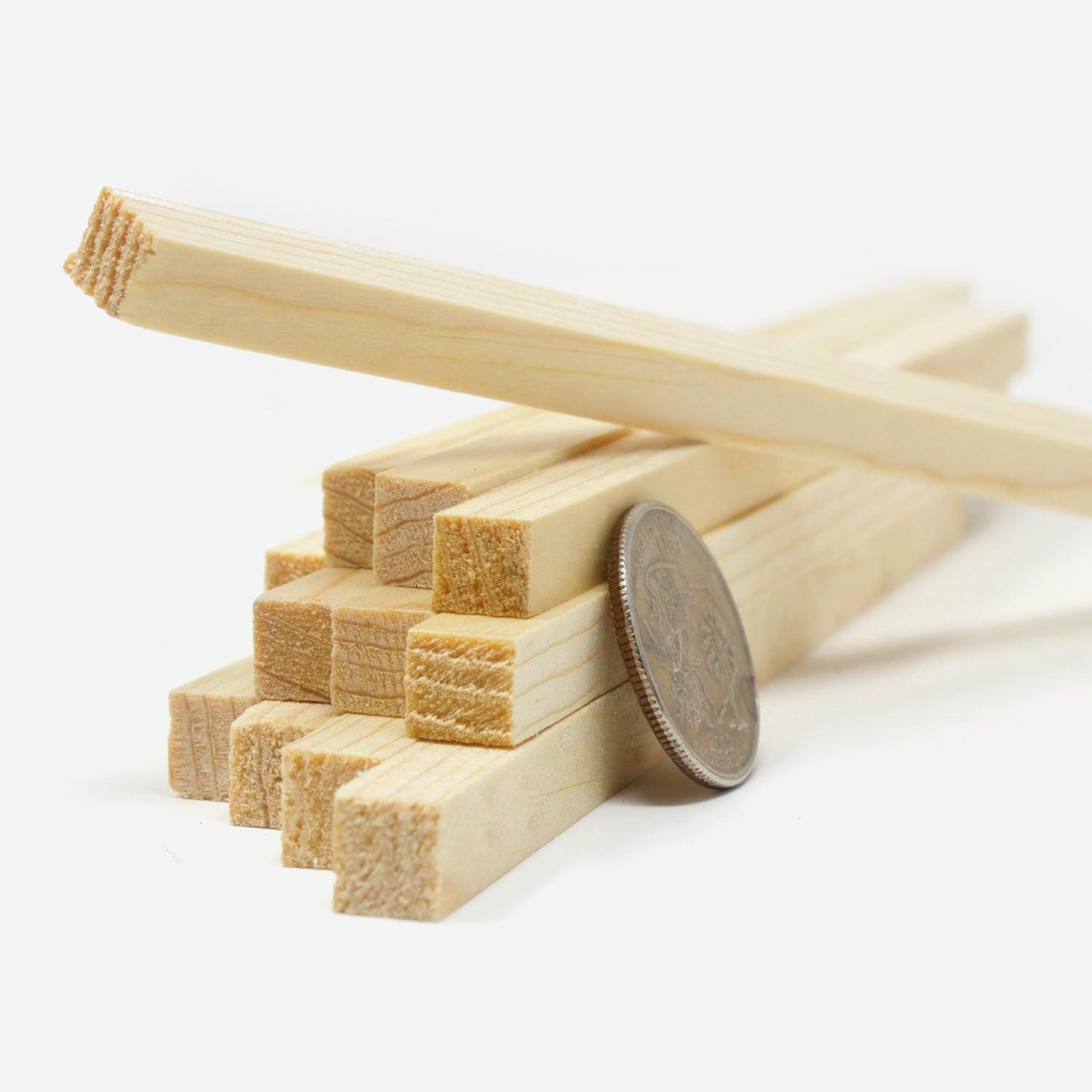 1:12 Scale Mini Lumber - 4x4x8 (Dozen) – Mini Materials
