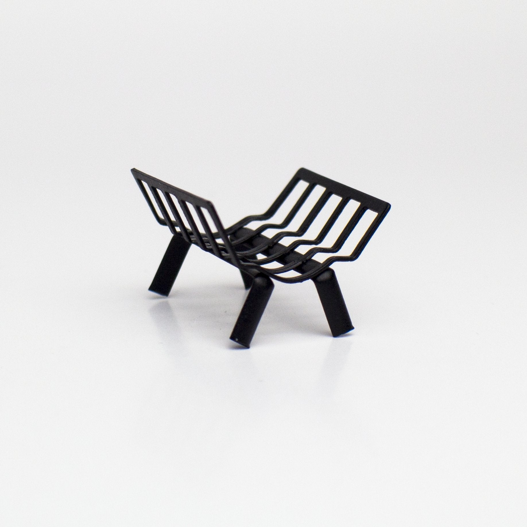 1:12 Scale Mini Metal Log Holder – Mini Materials