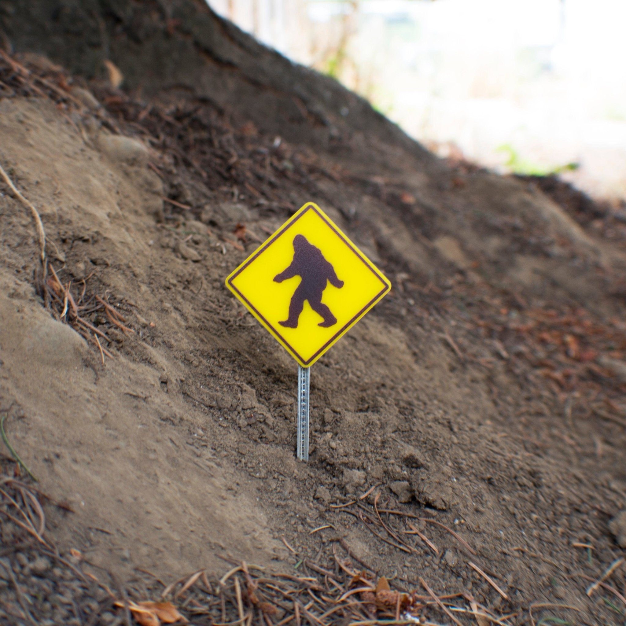 1:12 Scale Mini Sasquatch Sign – Mini Materials