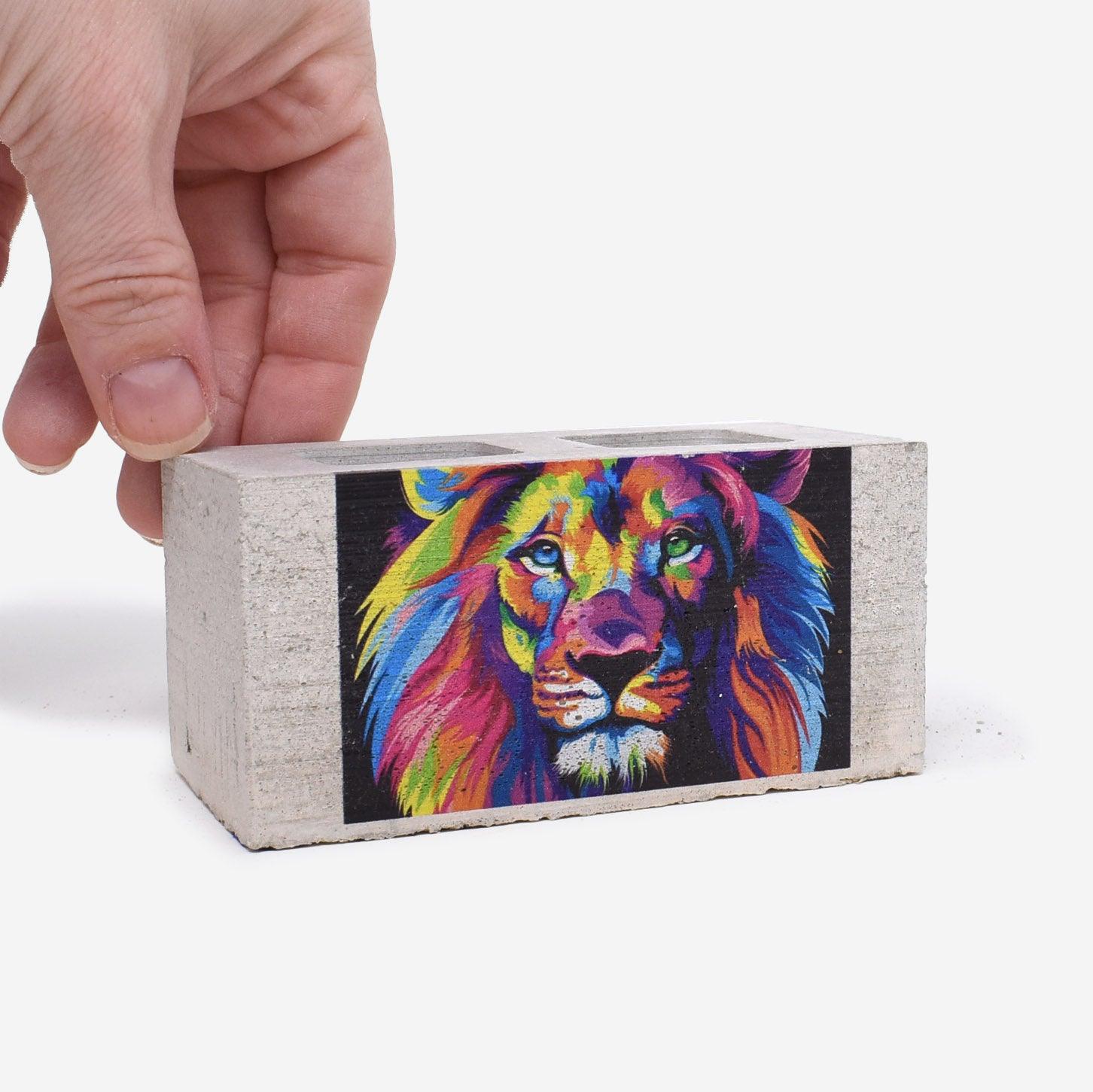 Custom Printed 1:4 Scale Mini Cinder Block - 1 Unit – Mini Materials