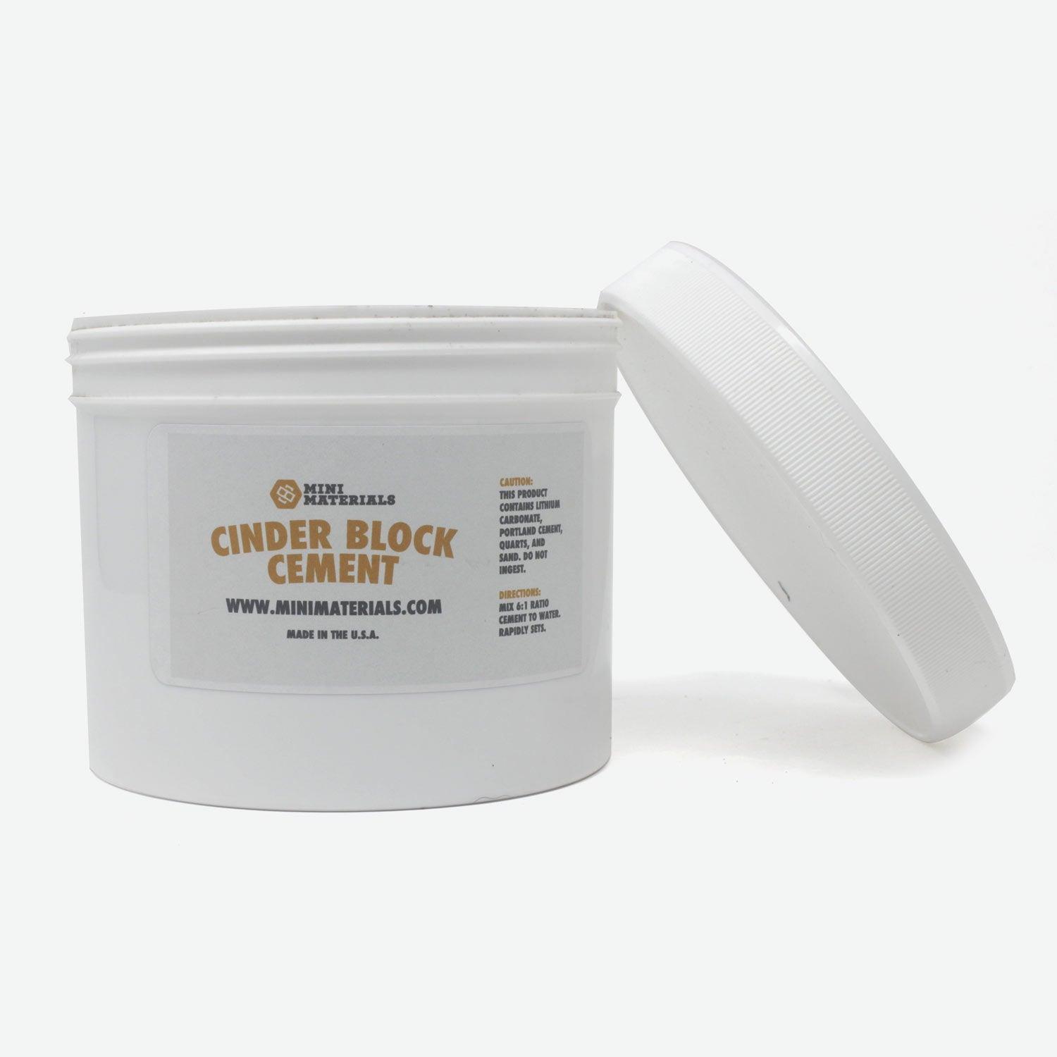 Mini Cinder Block Cement Mix – Mini Materials