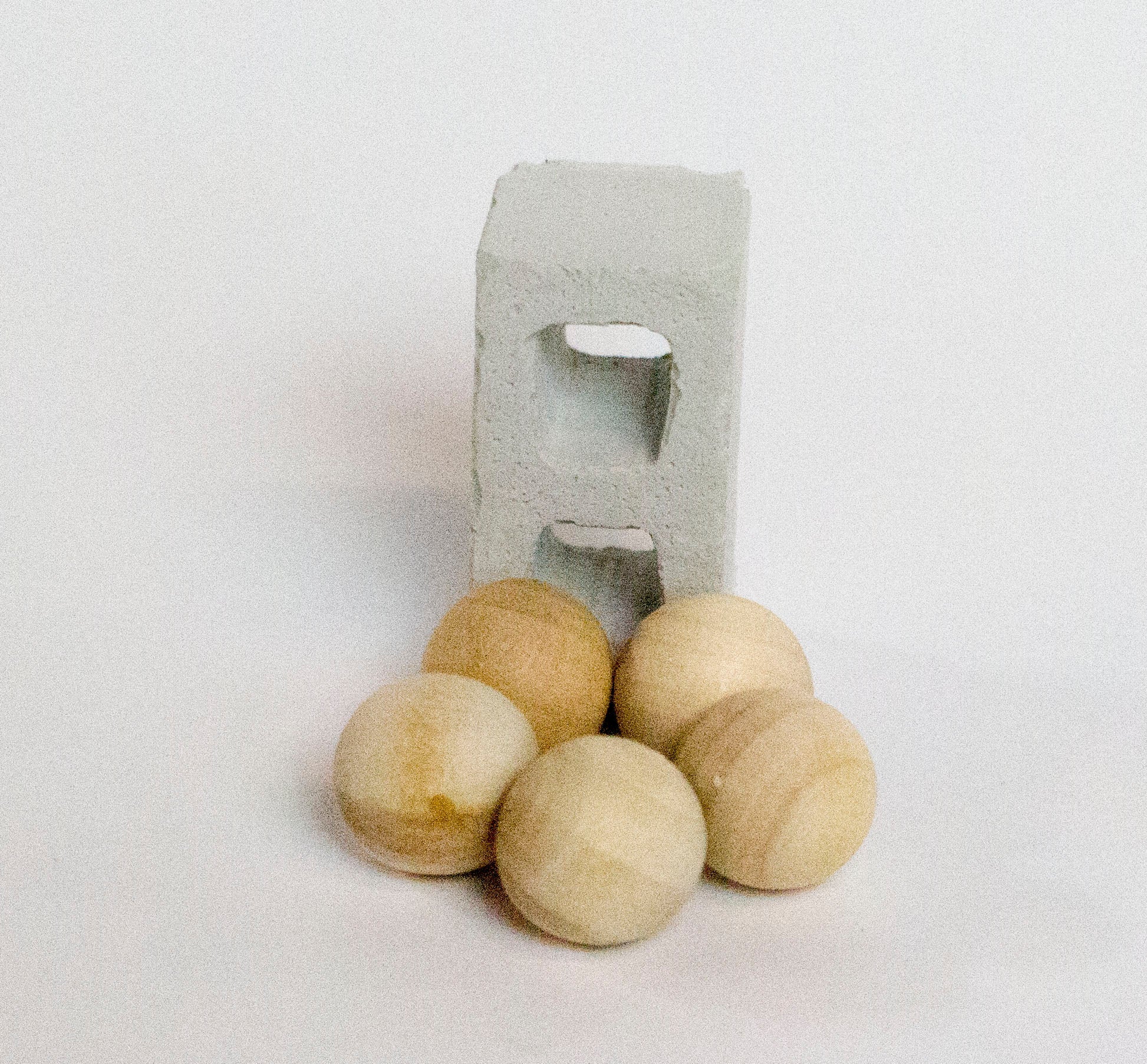 Solid Wood Ball- 1/2 Inch (5 pack) – Mini Materials